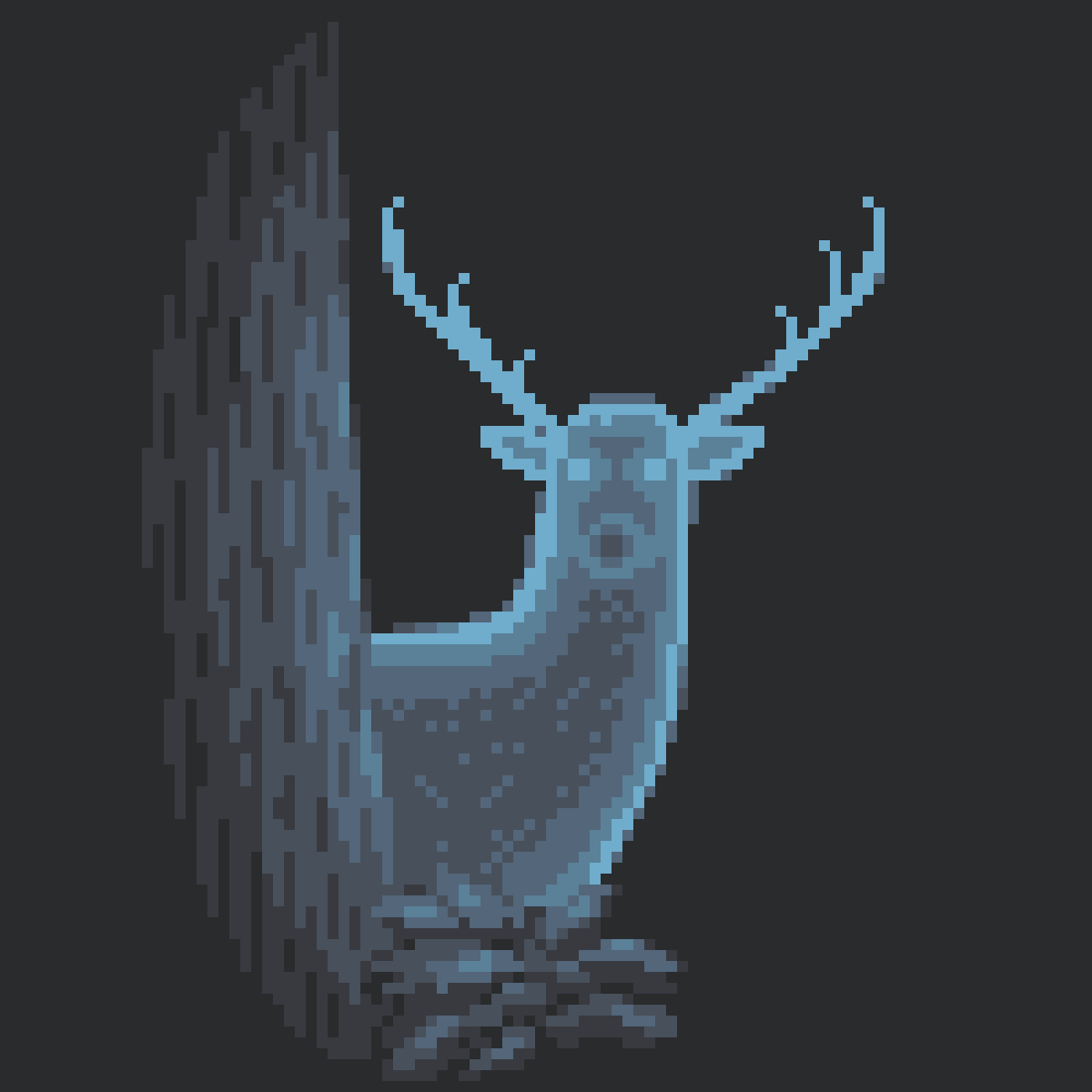 Pixilart - Deer Spirit by Kandelen