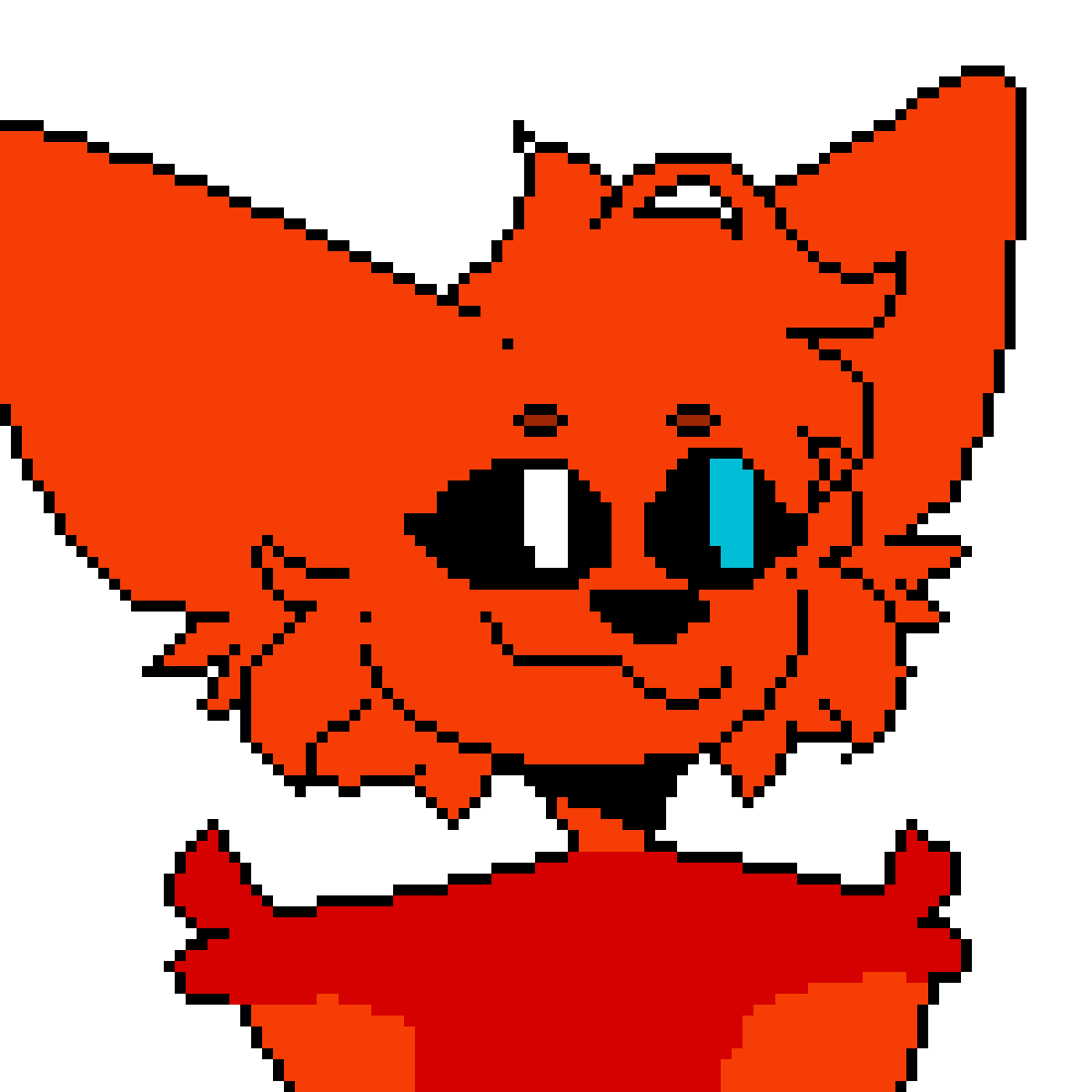 Pixilart - foxy from piggy by izuku-midoriya0
