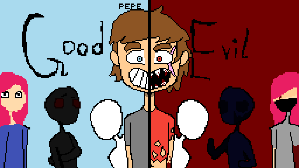 Editing Goot n Ebil ka neevil collab - Free online pixel art drawing ...