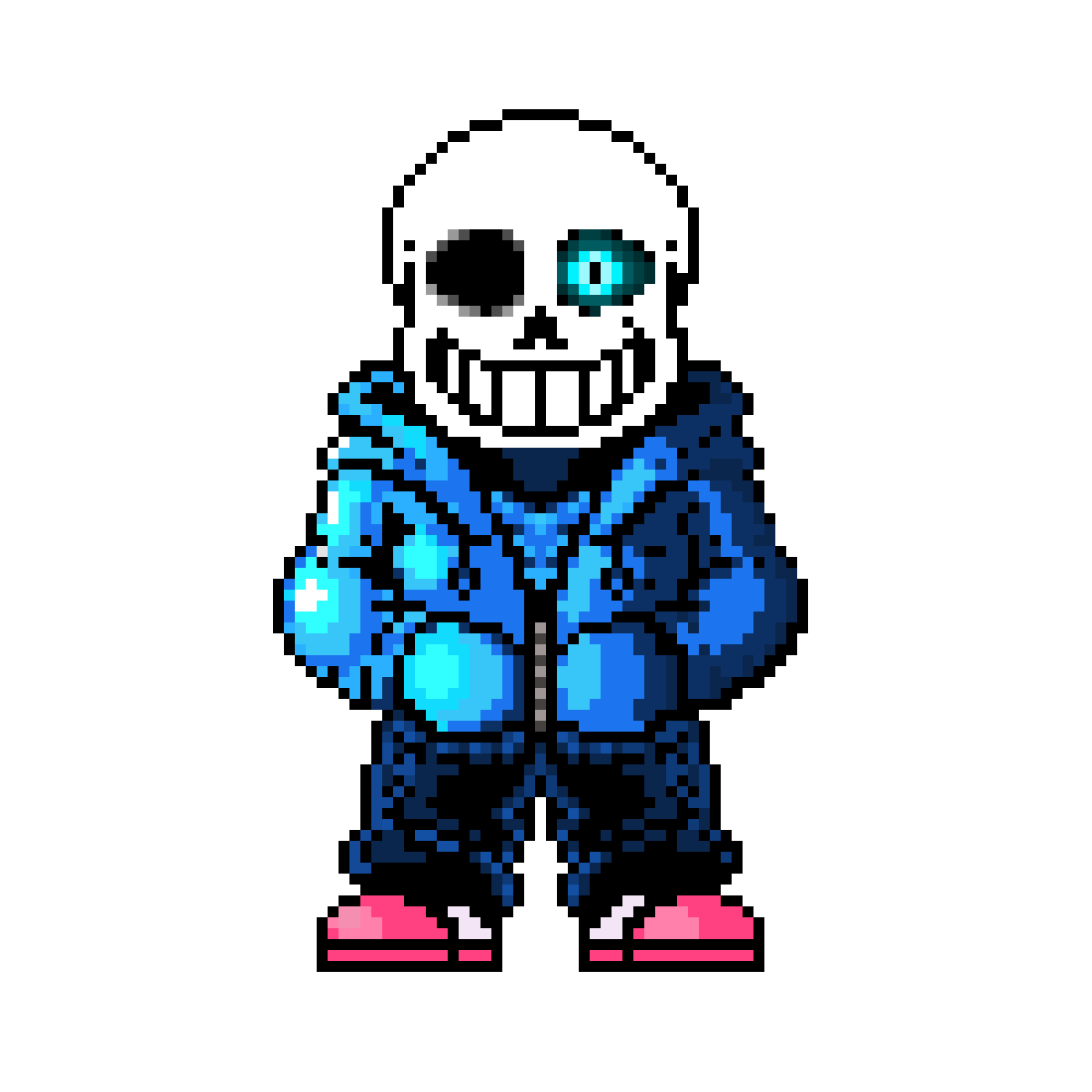 Pixilart - sans BAD TIME by REID-CINNAMON