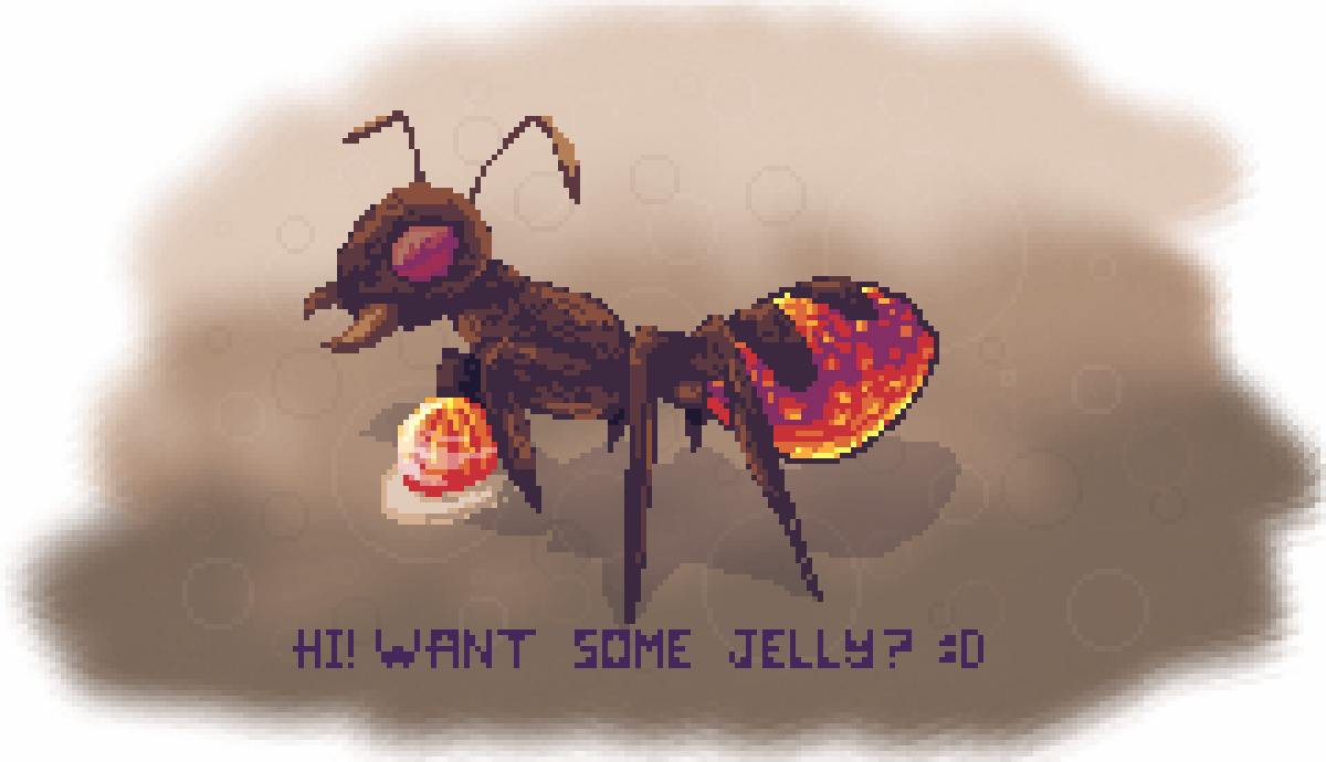 Pixilart - Jelly Ant by Andraya