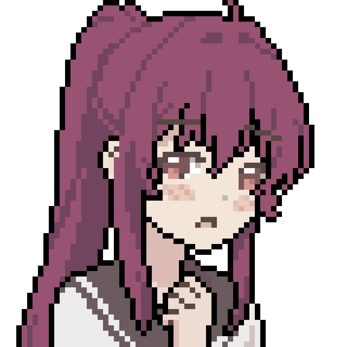 Pixilart - flustered ayano by MeleeCloud