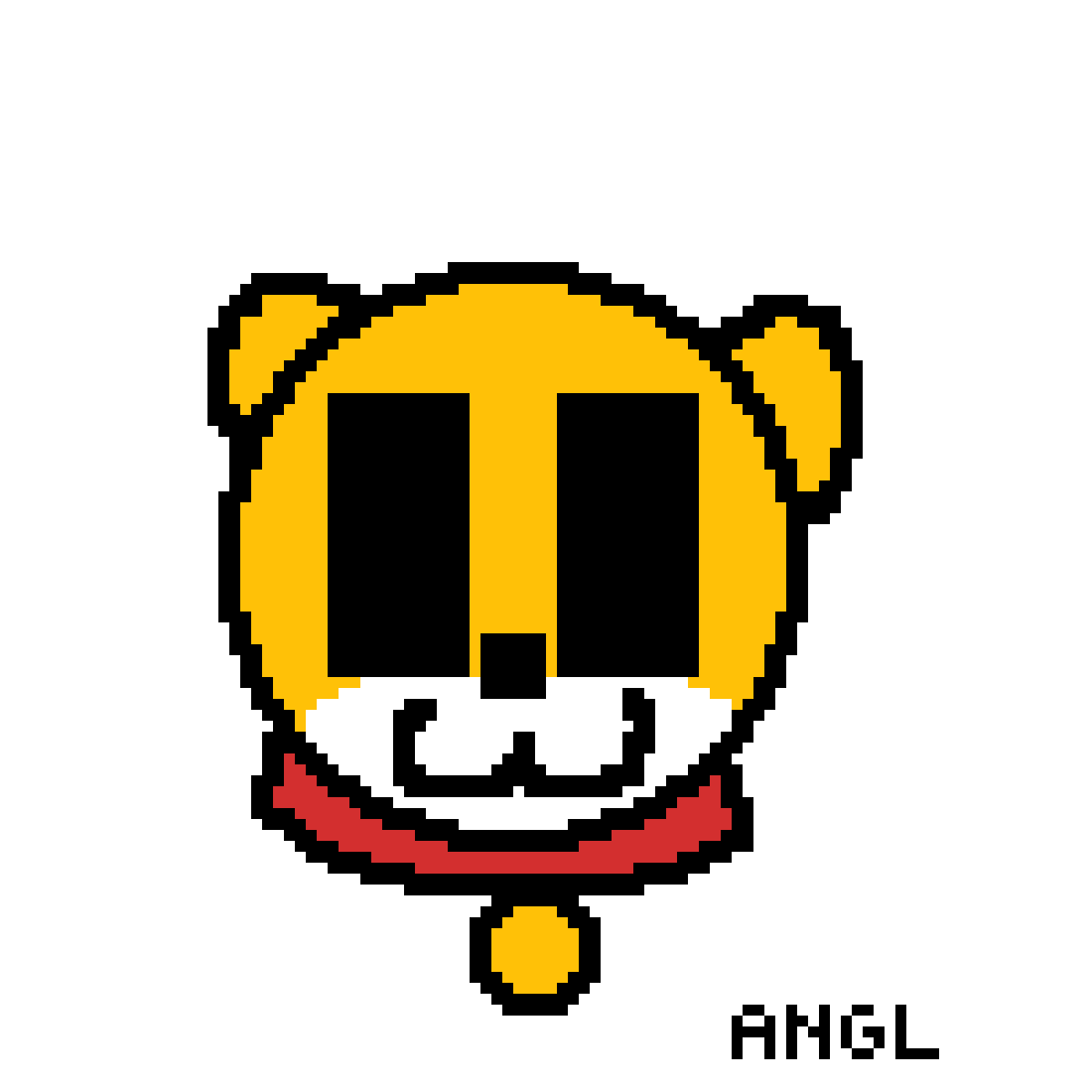 Pixilart - Hamster Sprite by angelangl