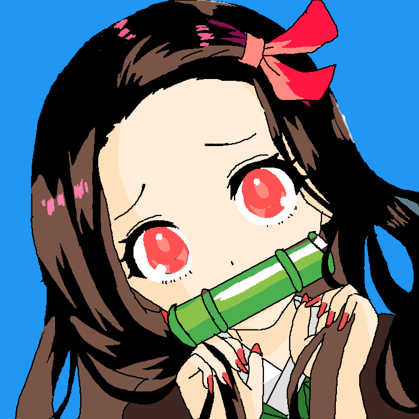 Pixilart - Nezko by Waterqueen05050