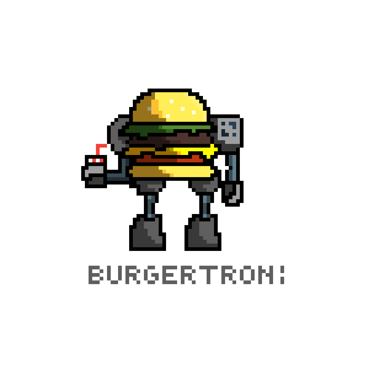 Pixilart - Burgertron by Anonymous