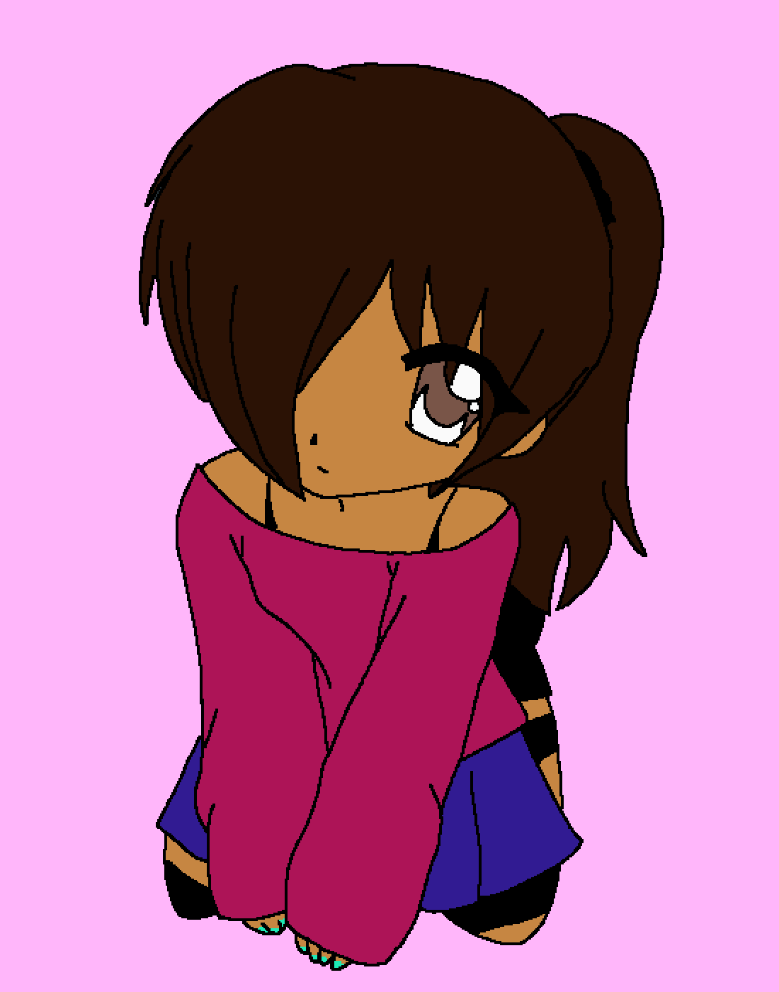 Editing My cutest OC - Free online pixel art drawing tool - Pixilart