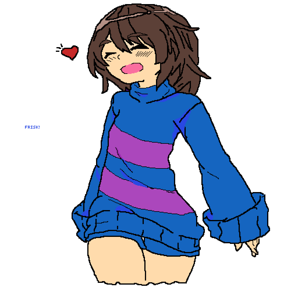 Pixilart - frisk by lioness