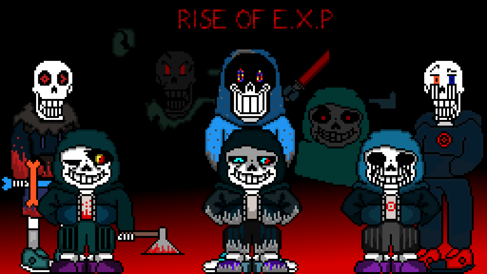 Pixilart - RISE OF EXP by dust-swap-swap