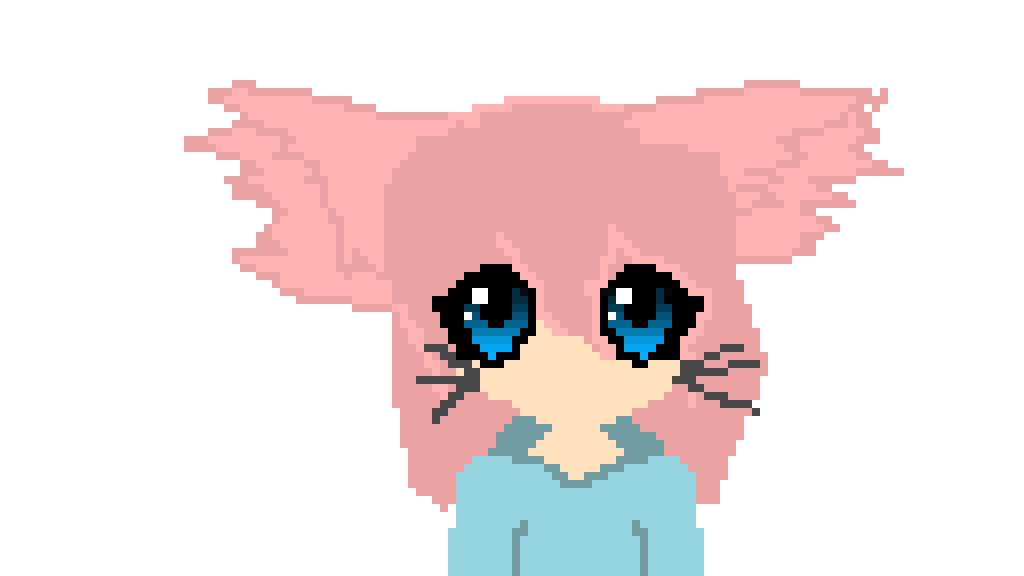 Editing Not that good of a cat girl - Free online pixel art drawing ...