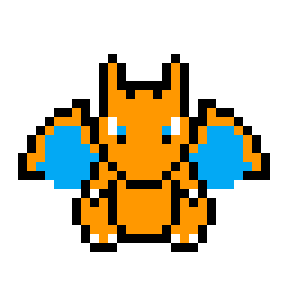 Pixilart - Tiny Charizard! by Noodlzman709