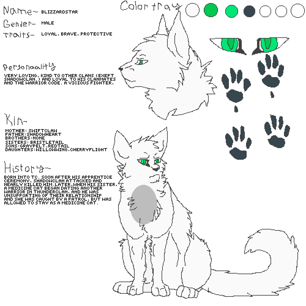 Warrior Cat Apprentice Base