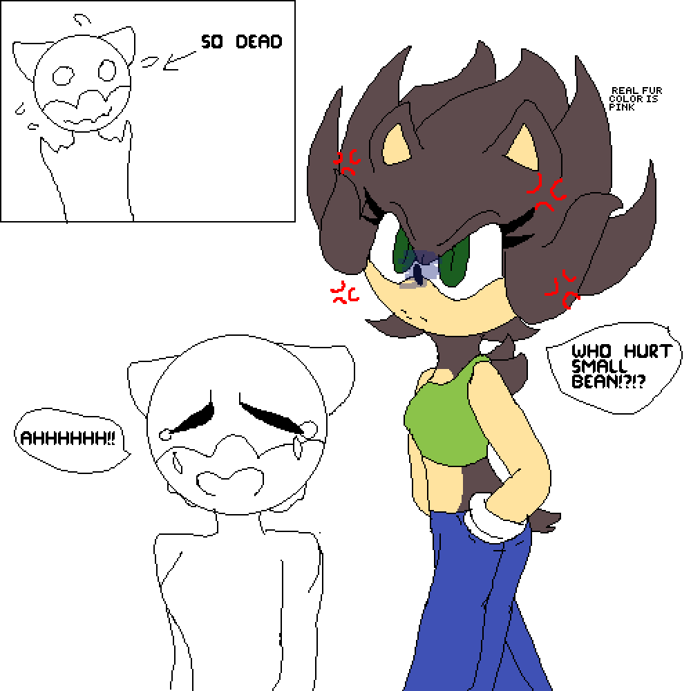 Editing sonic oc collab - Free online pixel art drawing tool - Pixilart