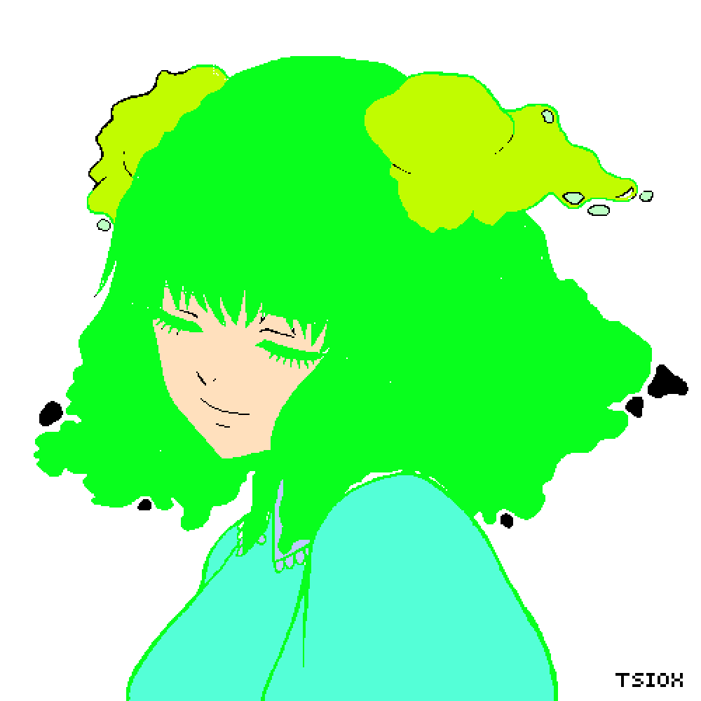 Pixilart - Neon Gal by artgirl776