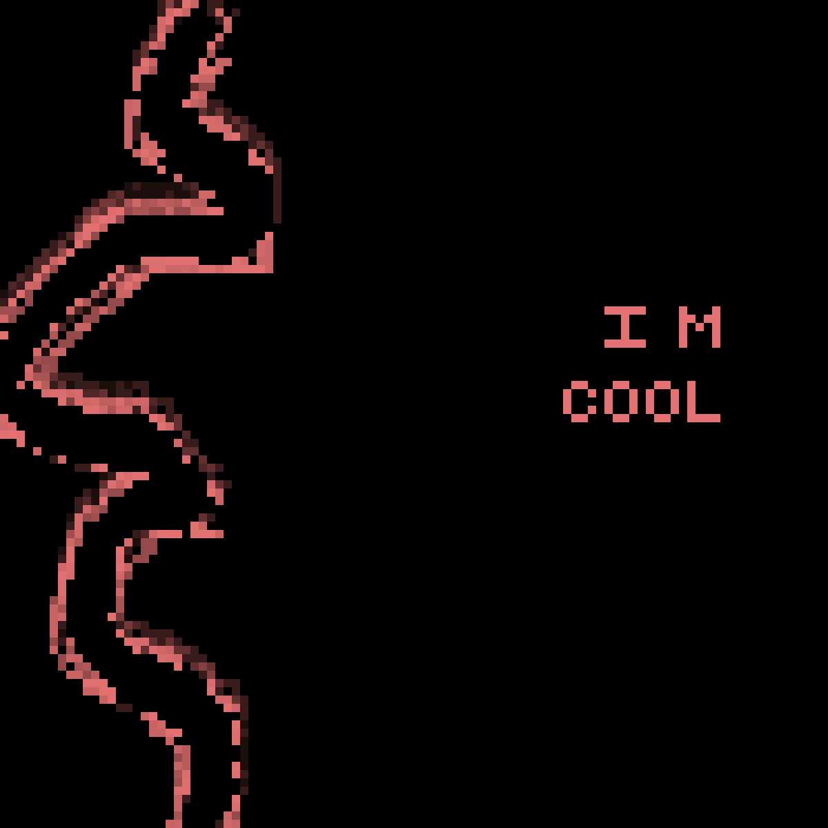 Pixilart - i am cool by unidrawercorn