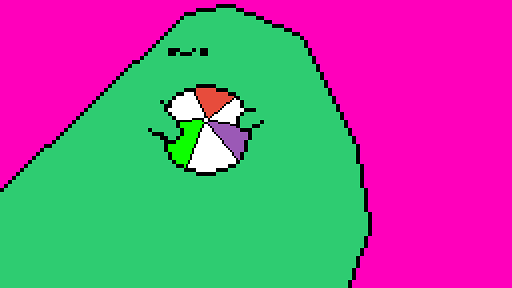 Pixilart - cute blob by FiggyFox