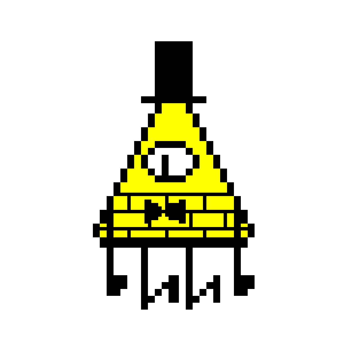 Pixilart - Bill Chipher by CrockoMan