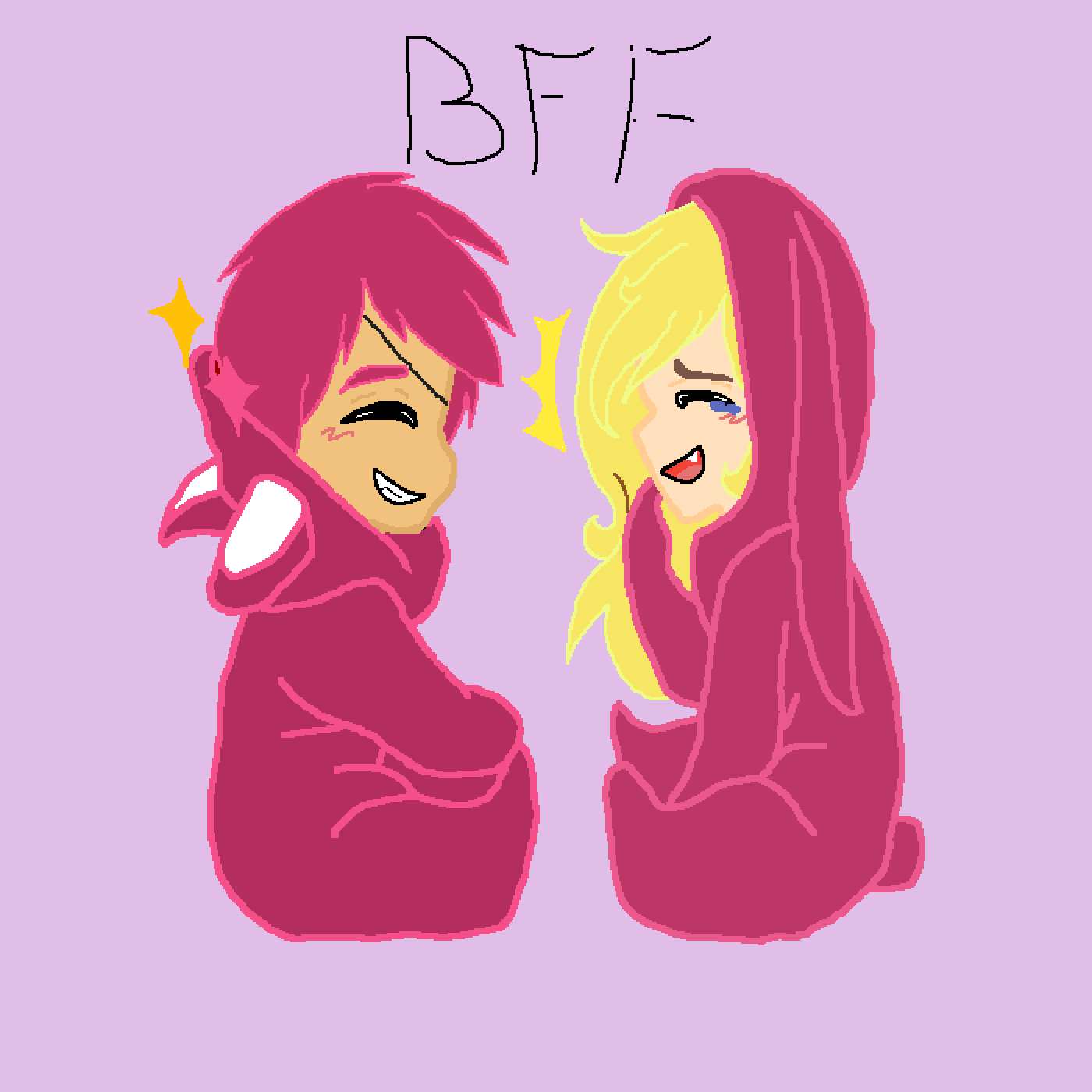 Pixilart - zach and Alex by Alexthequeen15