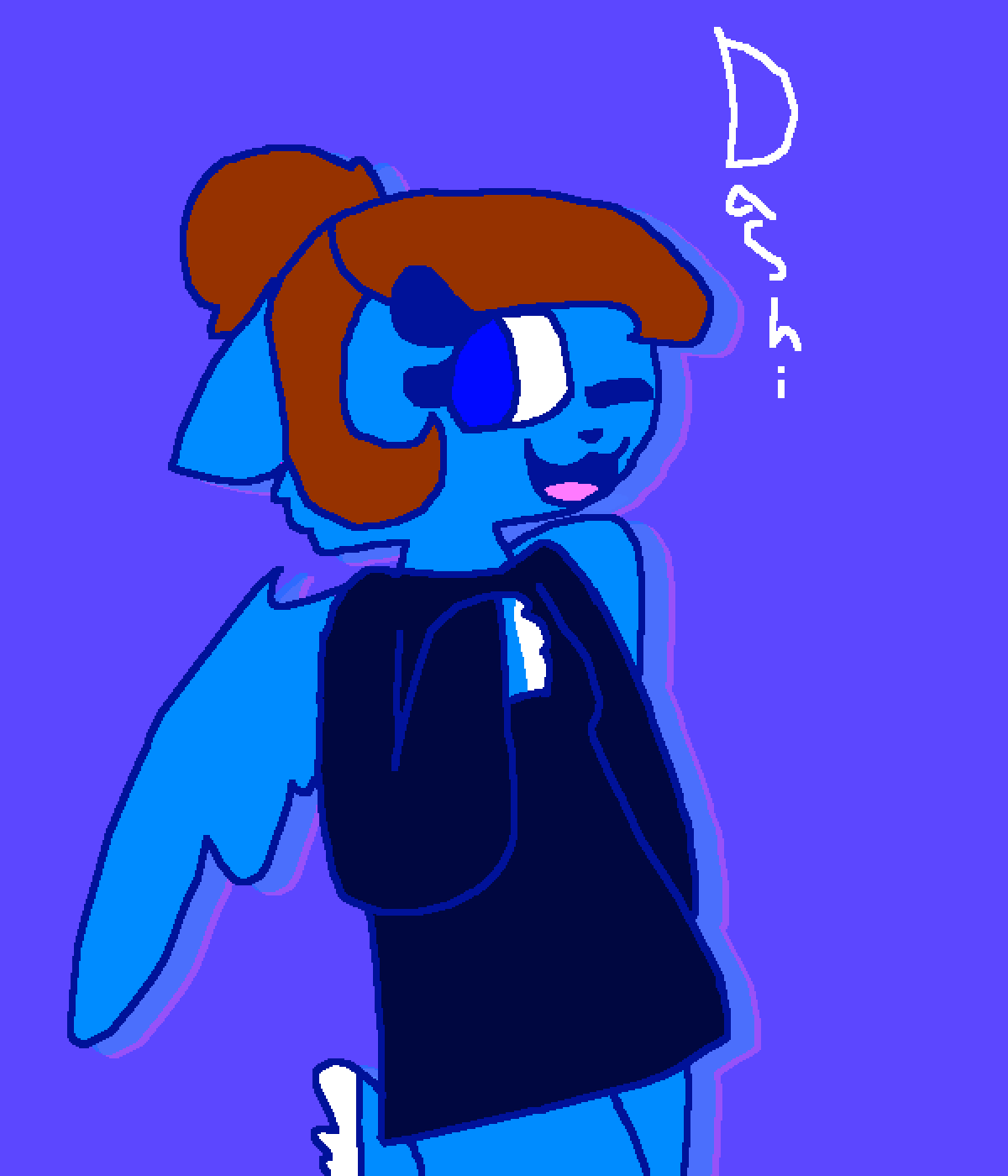 Pixilart - real Dashi fanart by Plush-Lulu