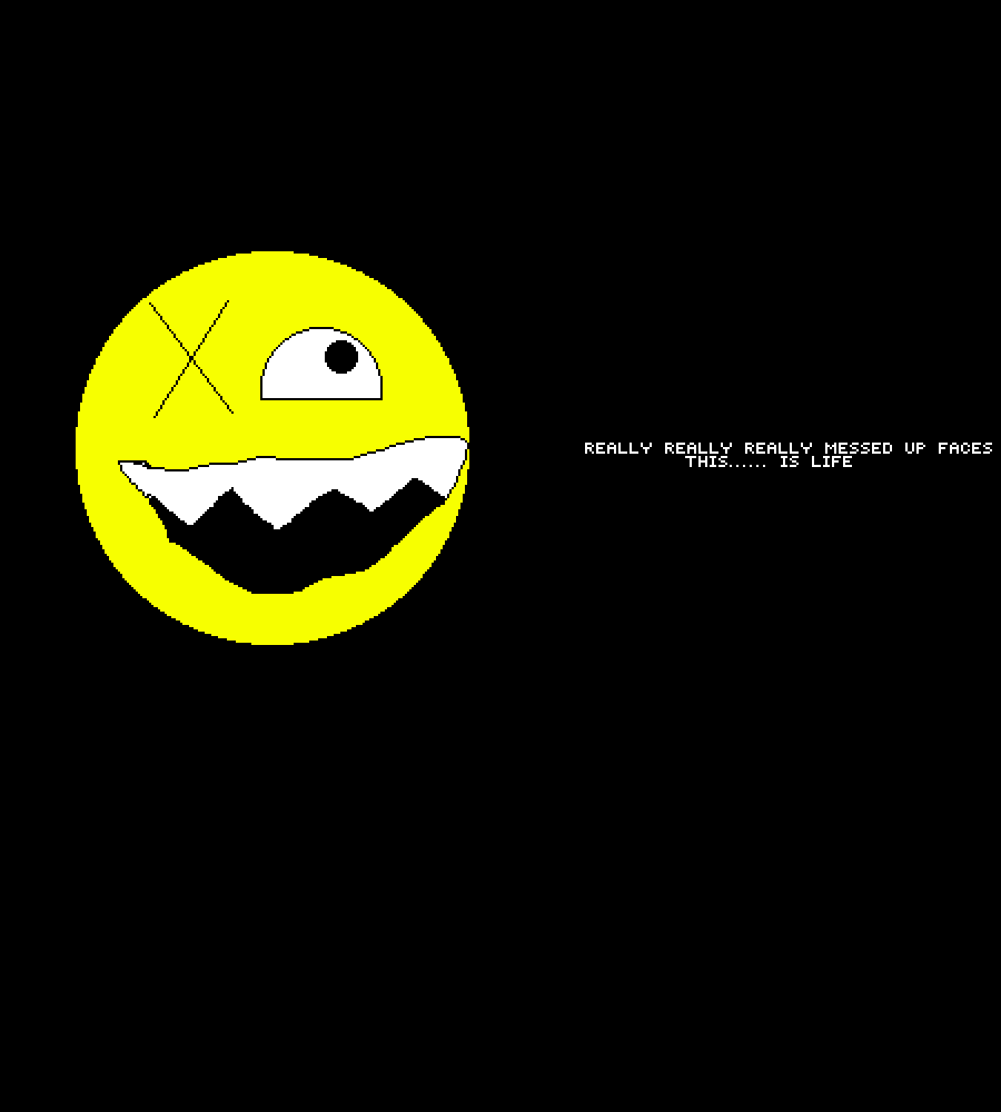 Pixilart - messed up faces by Dead-art