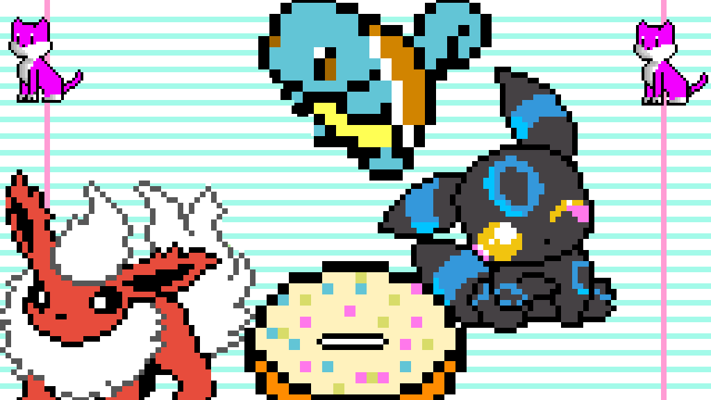 Editing pokemon - Free online pixel art drawing tool - Pixilart