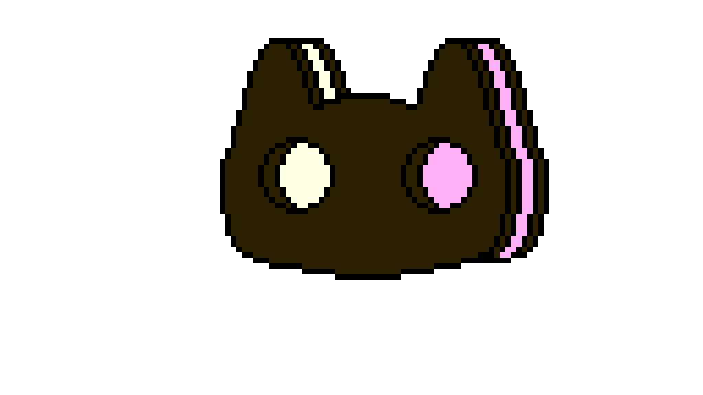 Editing Cookie Cat - Free online pixel art drawing tool - Pixilart