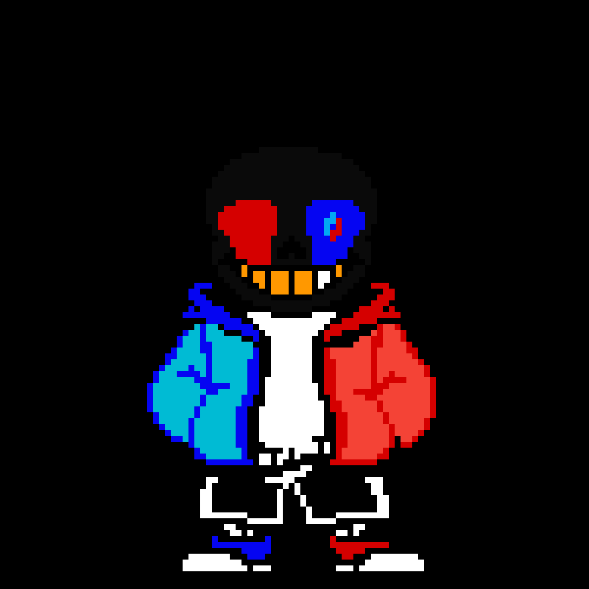 Pixilart - sanstale lasterror by sans-error-fell