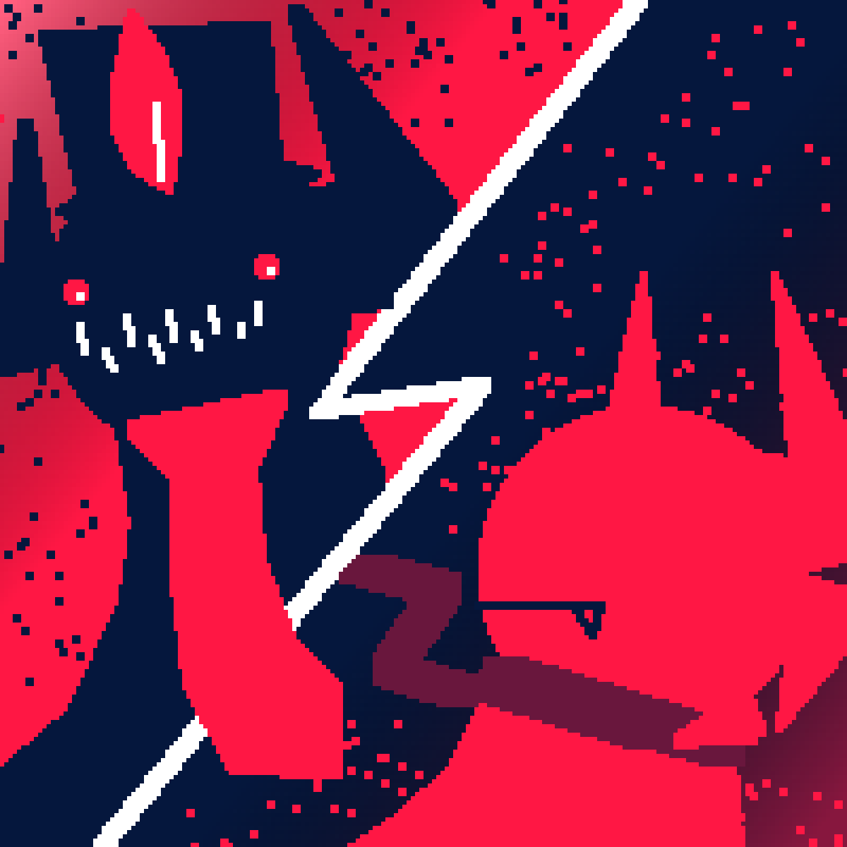 Pixilart - Dark Mode Bright Eyes by EyeLord