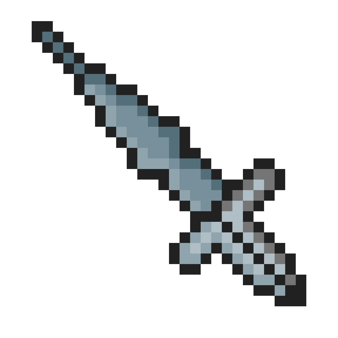 Pixilart - grey sword by phoenixfire777