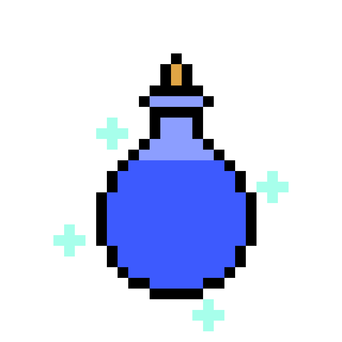 Editing Health/Mana Potion - Free online pixel art drawing tool - Pixilart