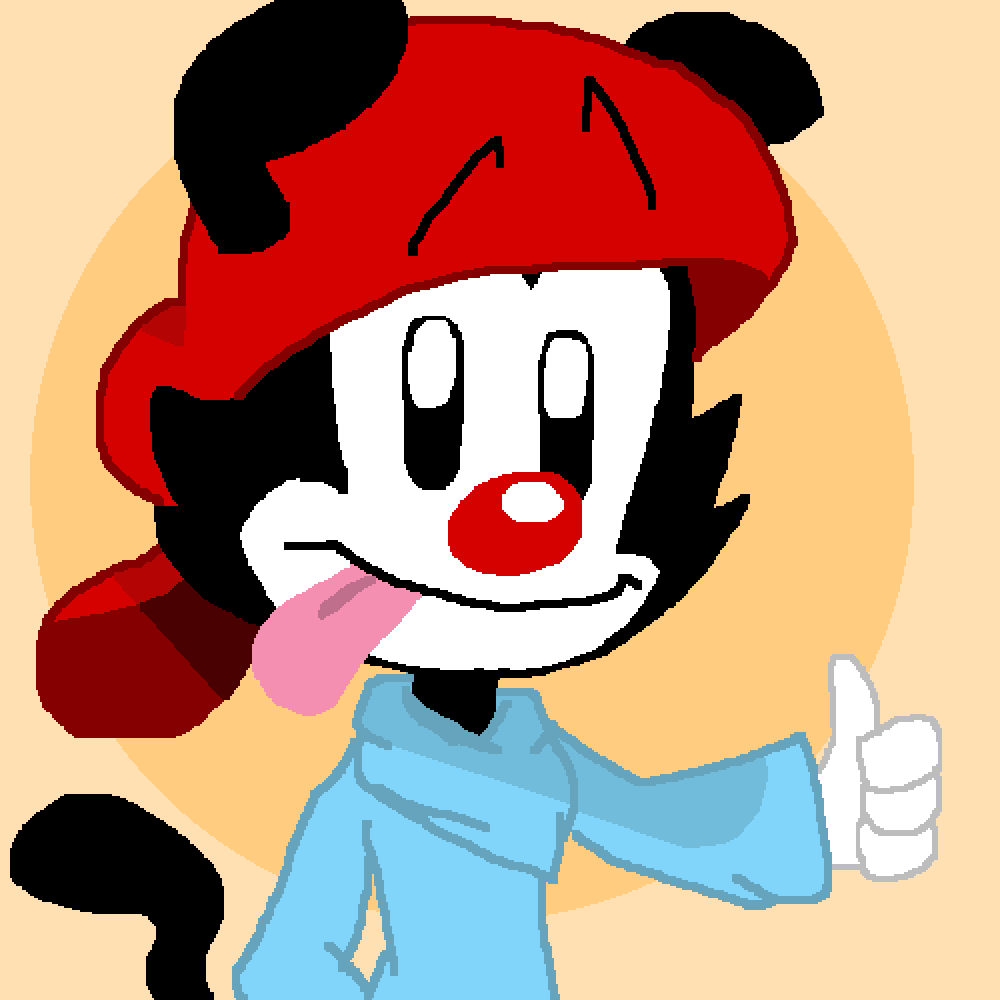 Pixilart - Wakko by UltraSans27