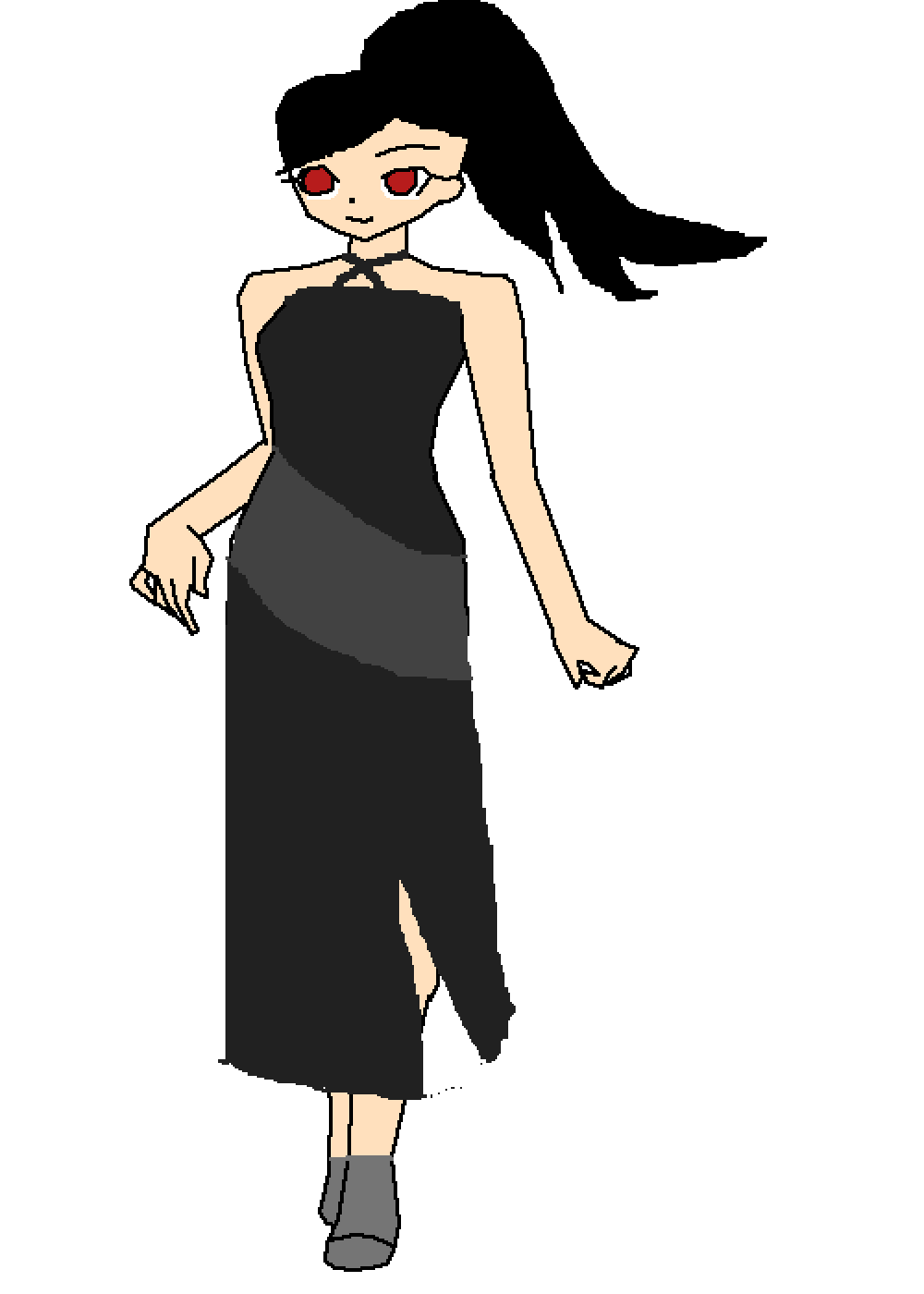 Pixilart - Formal!Chara by DragonzDrawz98