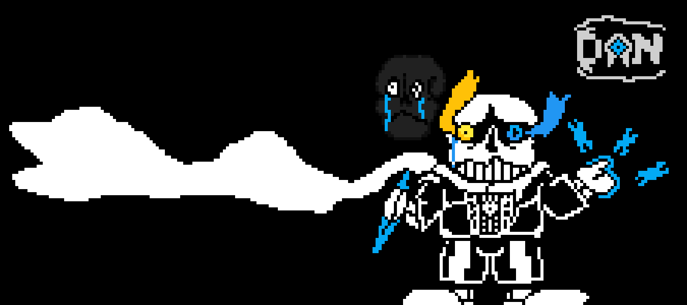 Pixilart - Fanon sans be like by Dandefeater