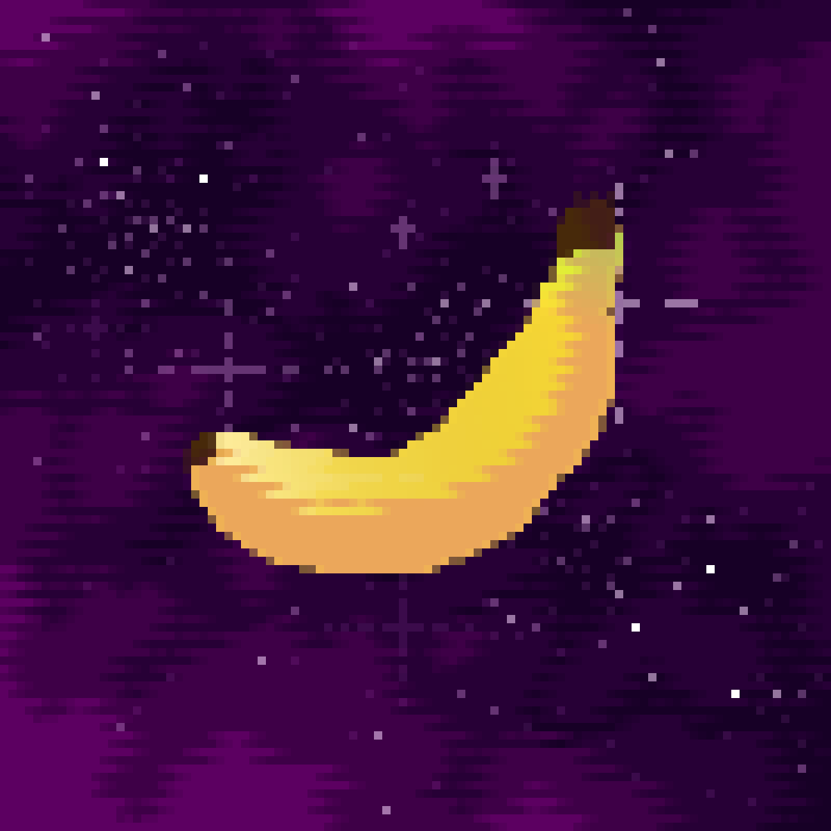 Pixilart - Banana in Space by BlushChairoscur