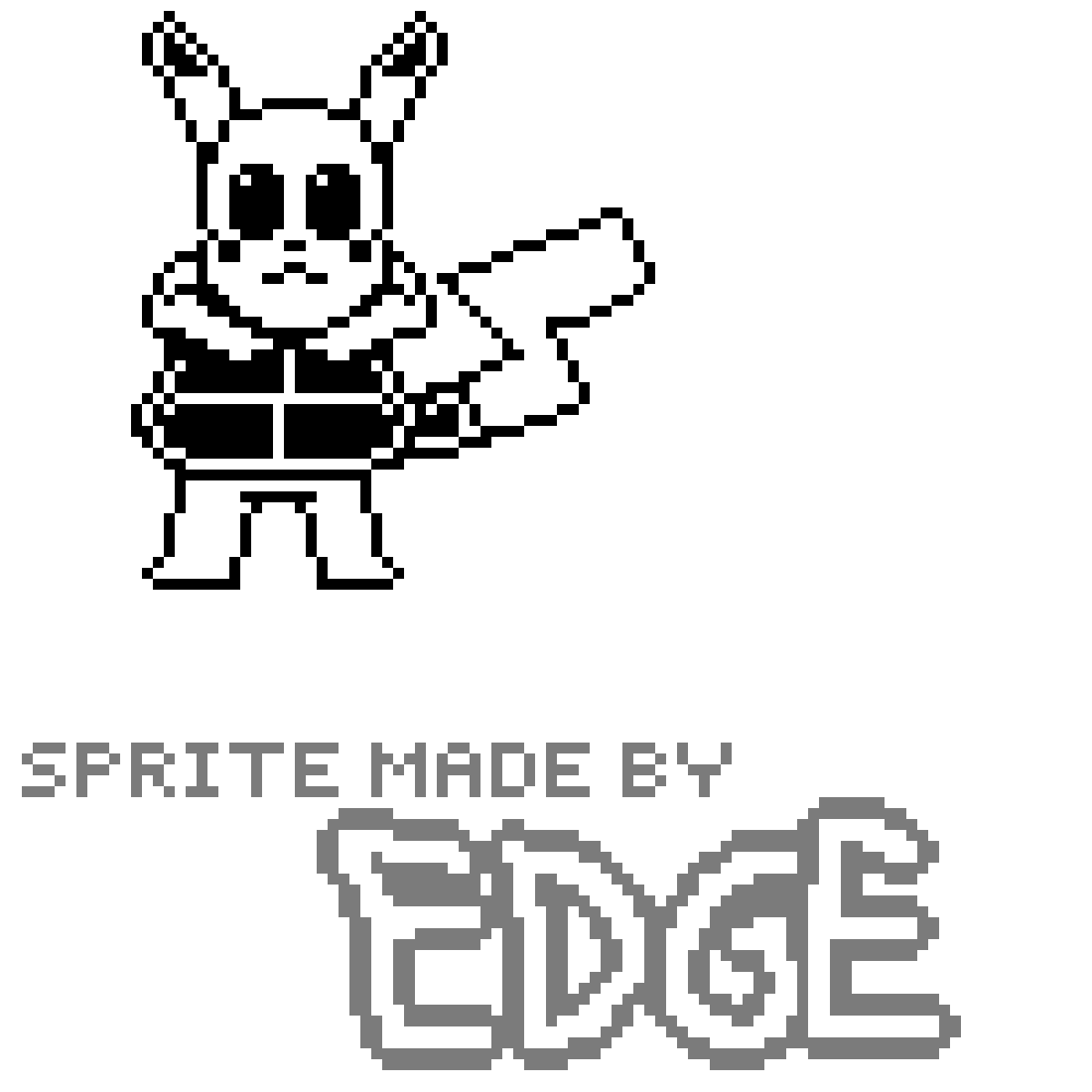 Pixilart - ToonTale Pikachu Sprite by SanikUser001A