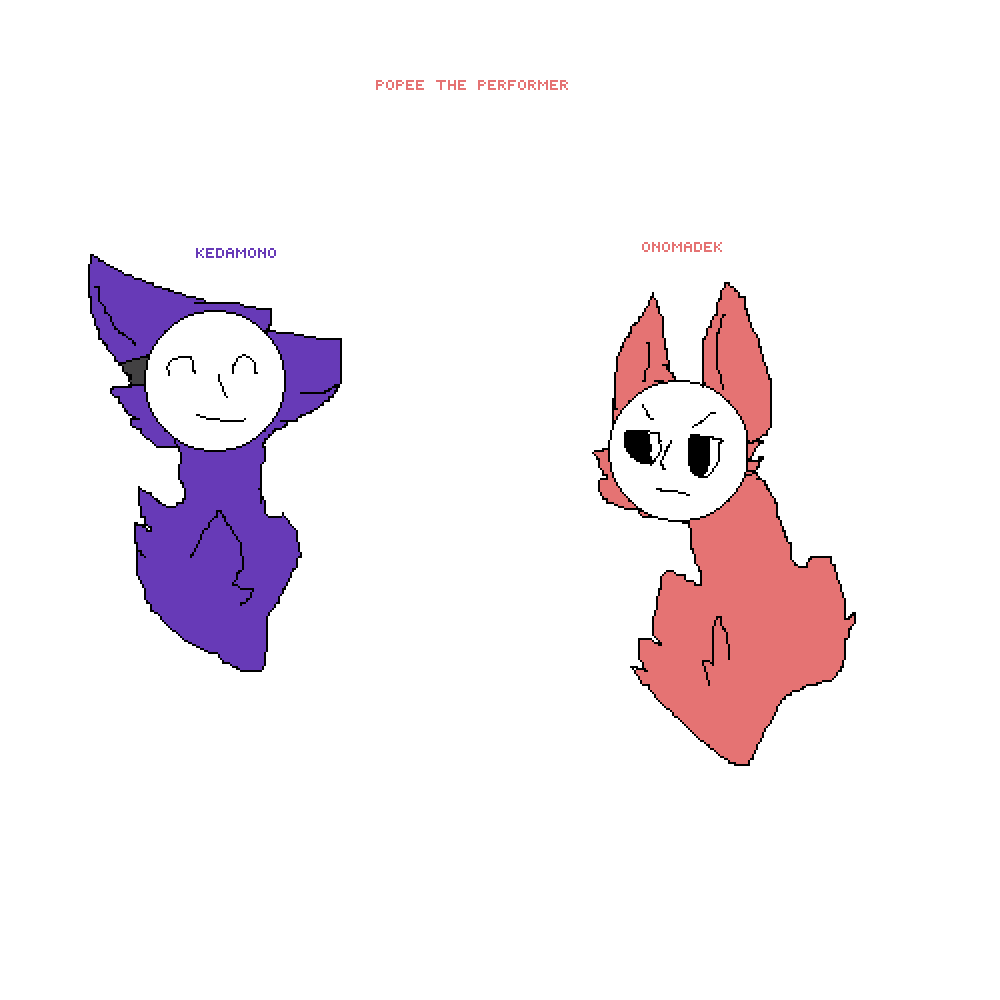 Editing kedamono and onomadek - Free online pixel art drawing tool ...