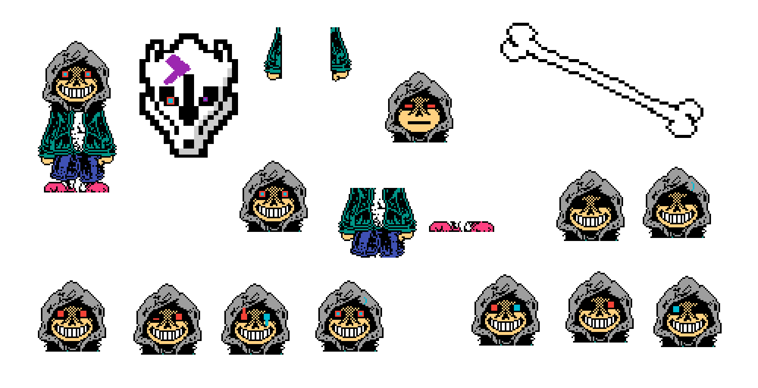 Pixilart - Dust Zach Sprite Sheet by ZachUndertaleAU