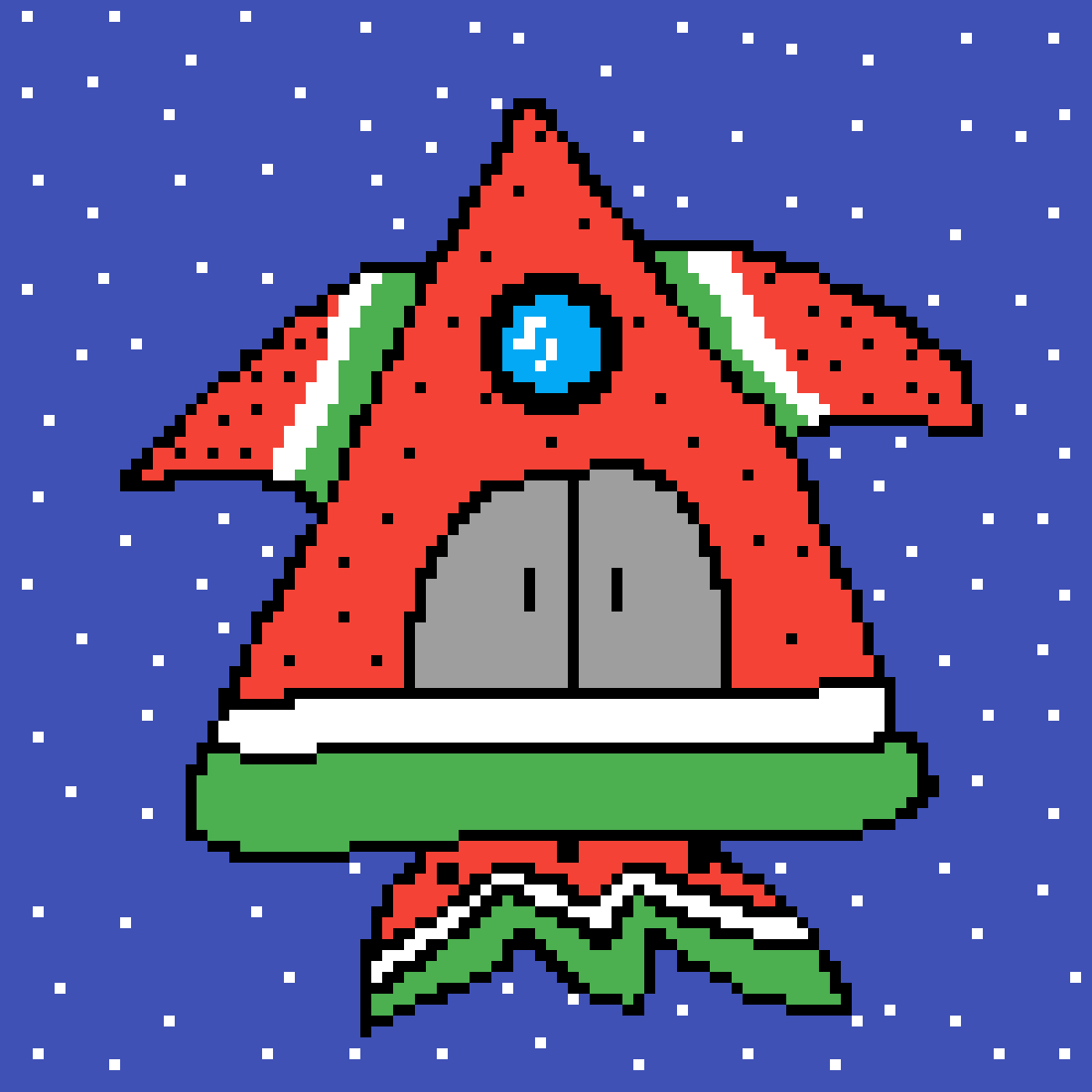 Pixilart - watermelon spaceship by Shadow-Mist