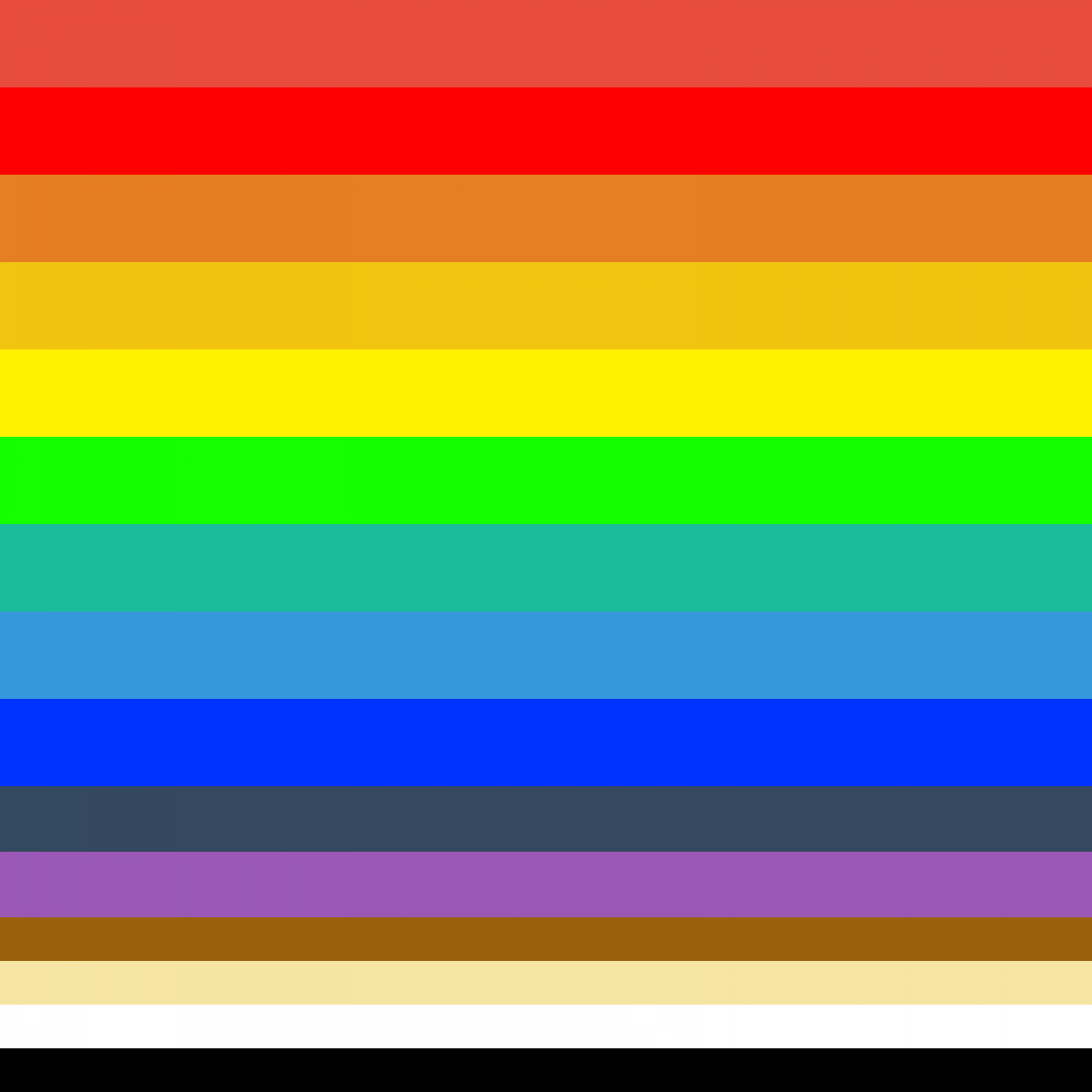Pixilart - rainbow by Anonymous