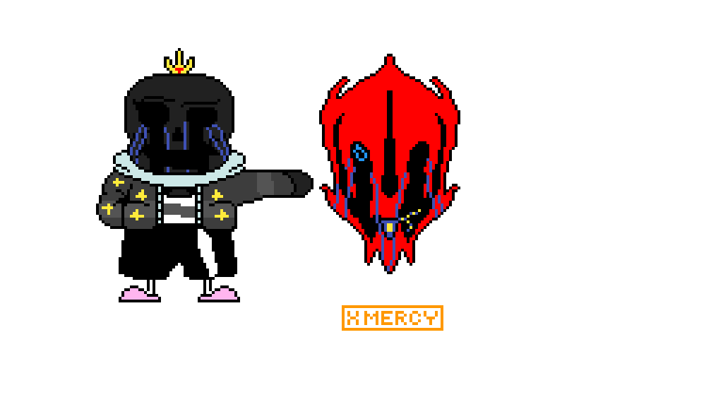 Pixilart - Sans Combination Sprite by Compact