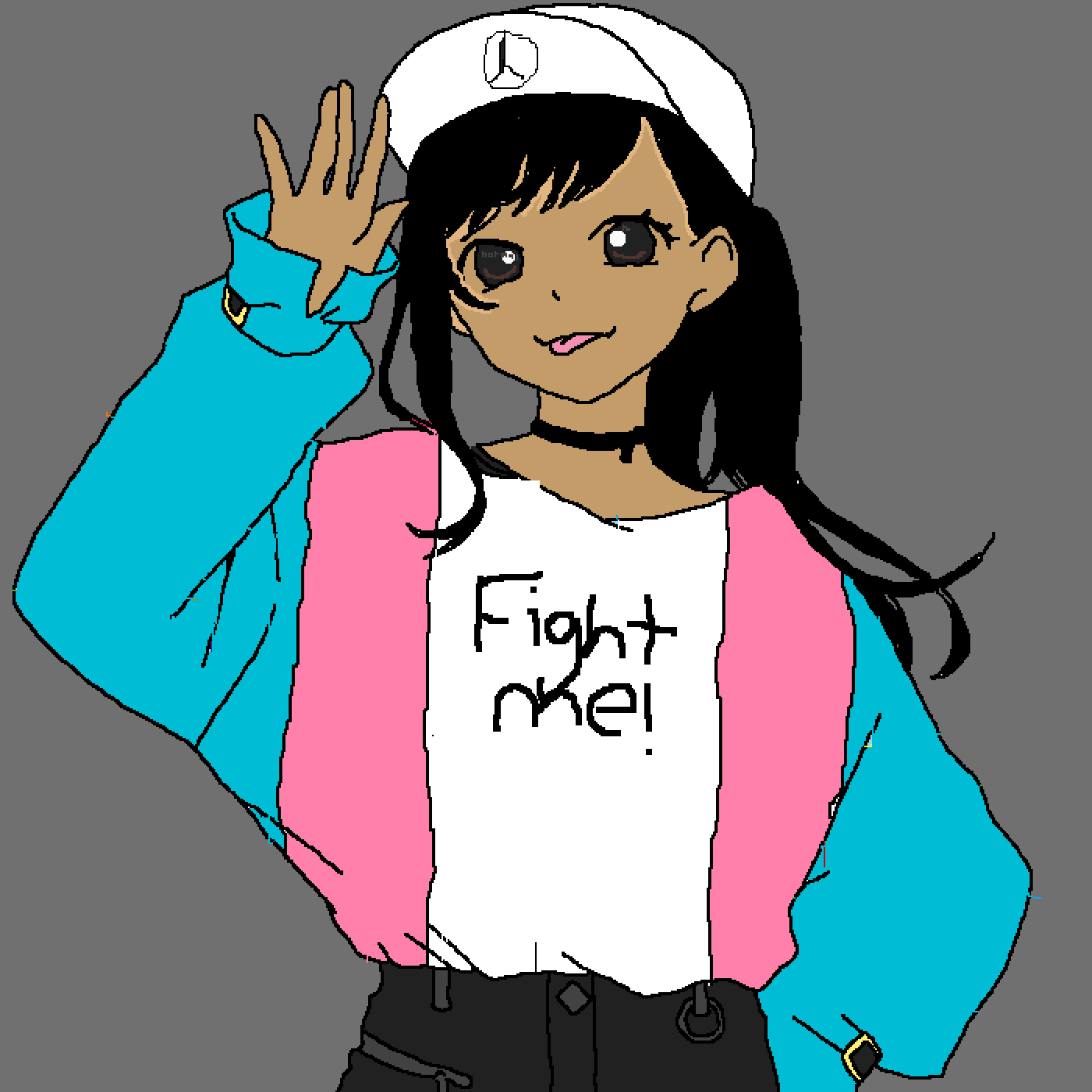 Editing trans gurl - Free online pixel art drawing tool - Pixilart