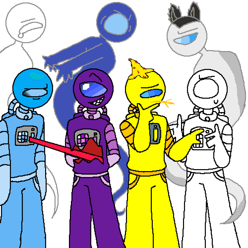 Pixilart - among us collab thing by CombustibleSoup