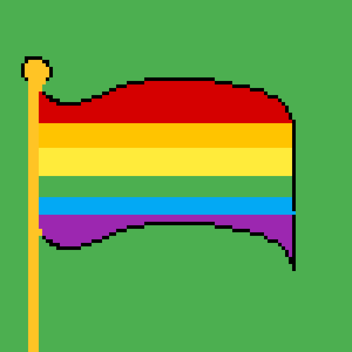 Editing lgbt flag - Free online pixel art drawing tool - Pixilart