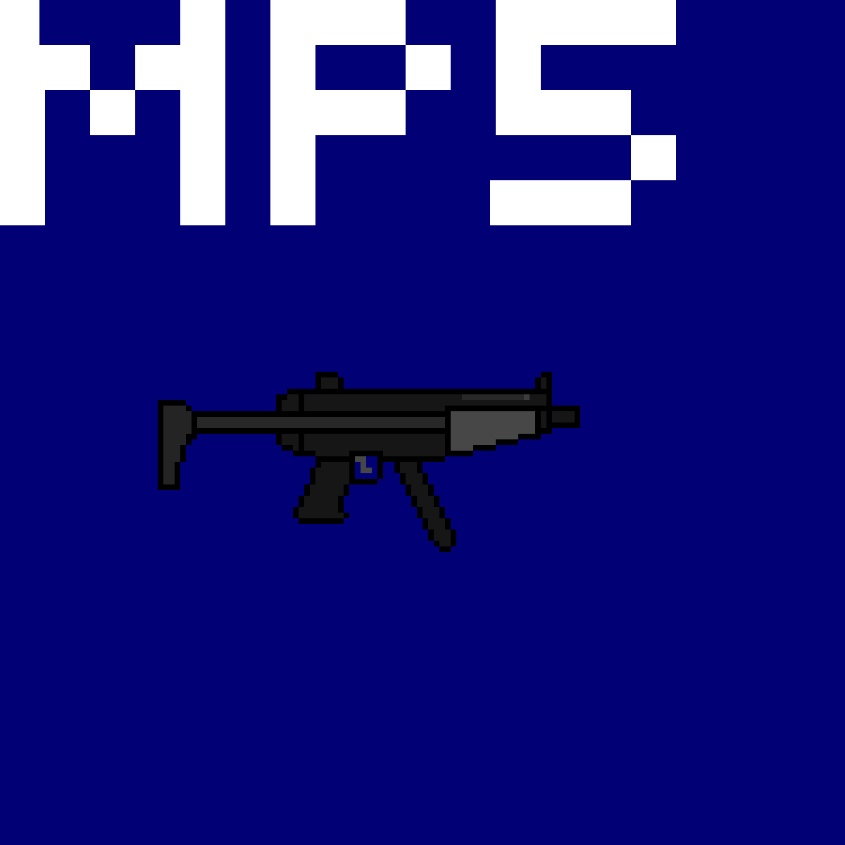 Pixilart - MP5 by AlexRuipi6