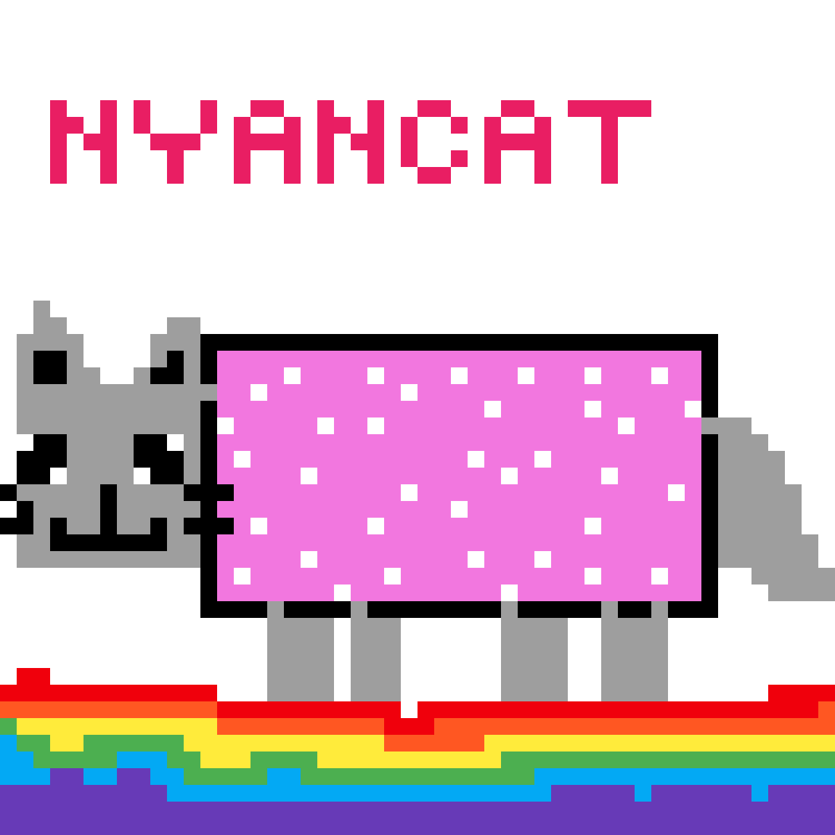 Pixilart - NYAN CAT by Anonymous