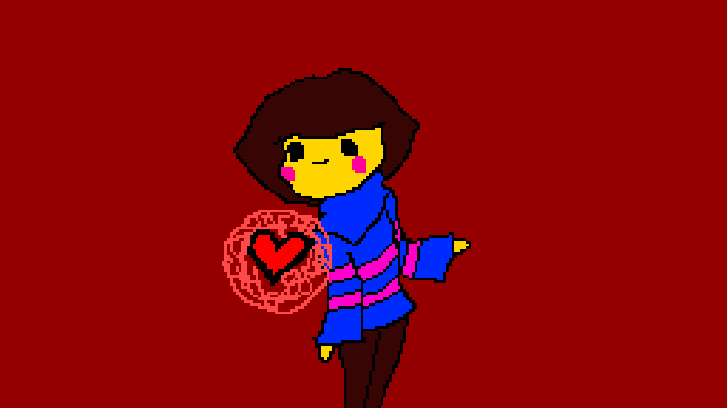 Pixilart - Corrupted Frisk? by BumpyLeFrick