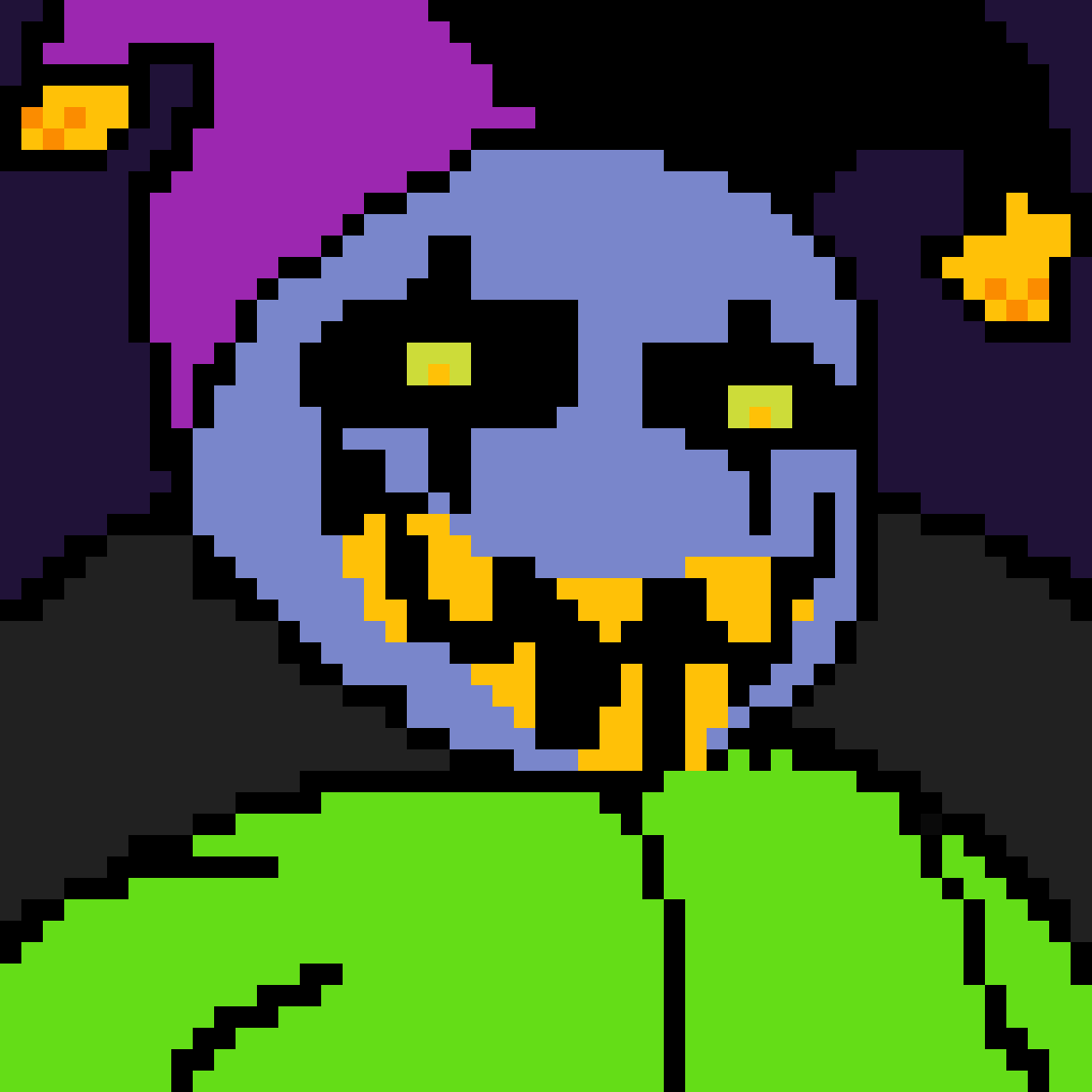 Pixilart - Jevil idk by ComicSans52