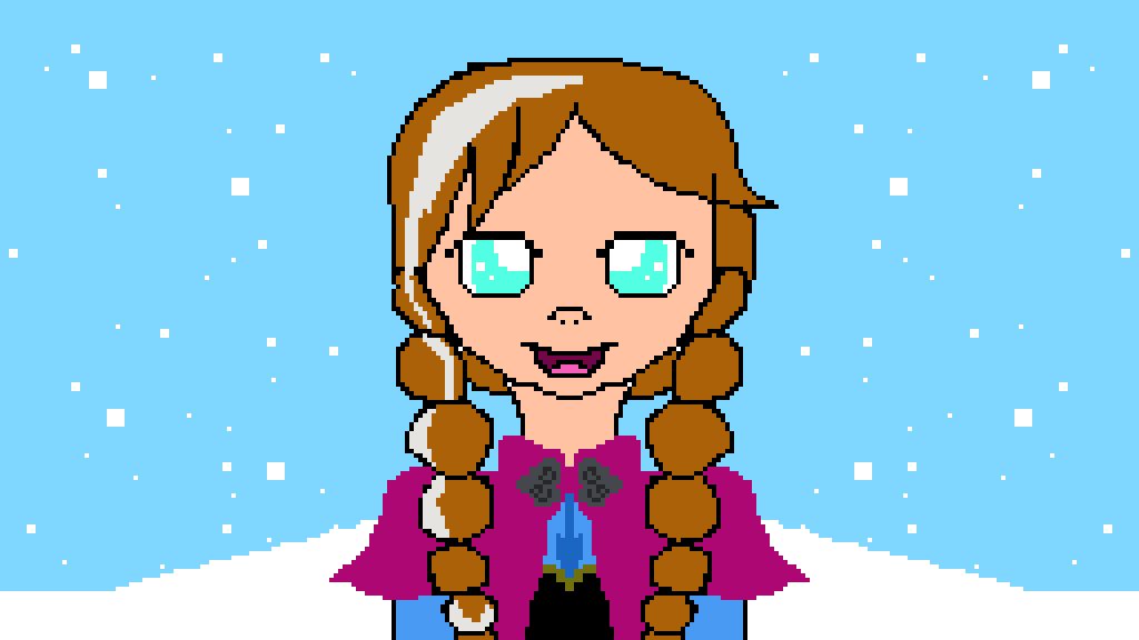Editing Anna - Free online pixel art drawing tool - Pixilart