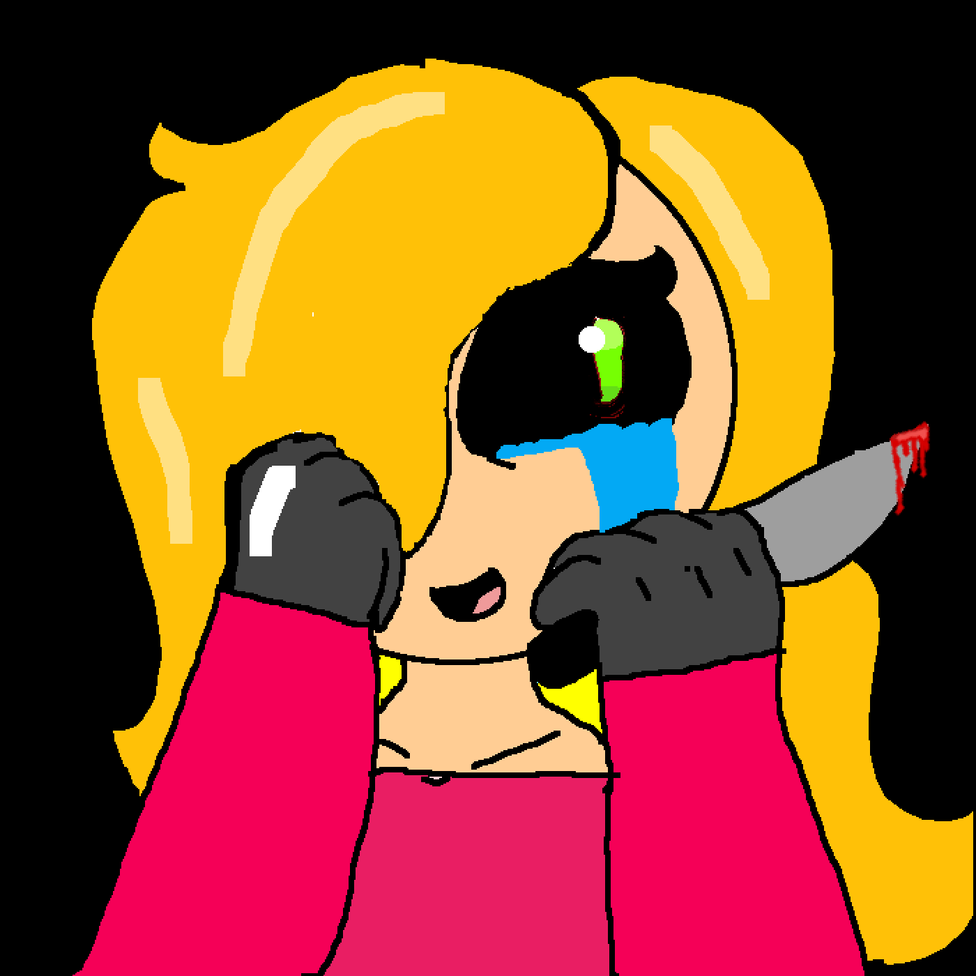 Editing Ha ha ha ha! Hi, I'm Chucky! - Free online pixel art drawing ...