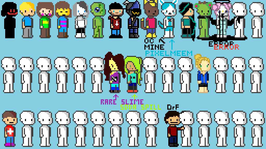 Pixilart - Chibi Army by PhoenixOtaku