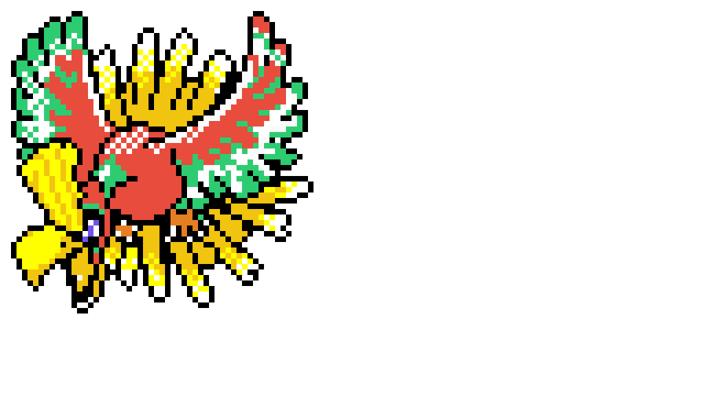 Pixilart - Ho-Oh by LordIgloo56